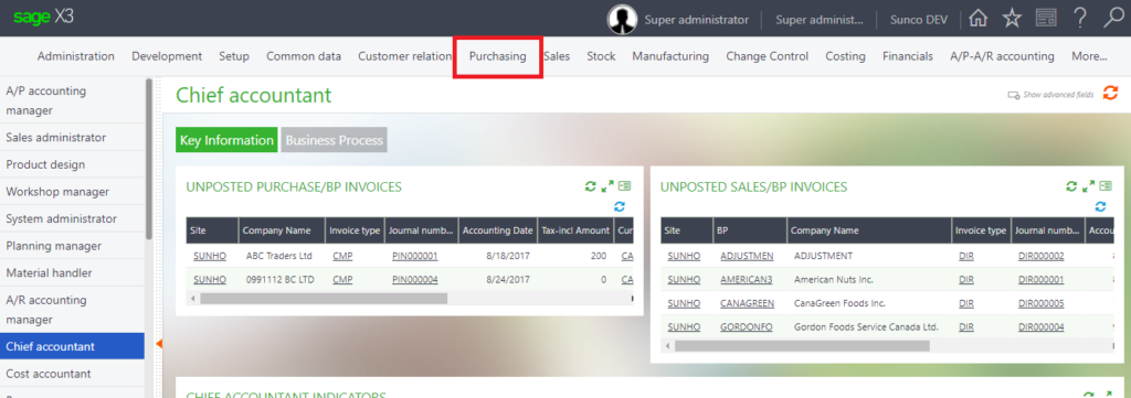 How to Create and Load Contract in Purchase Order in Sage X3