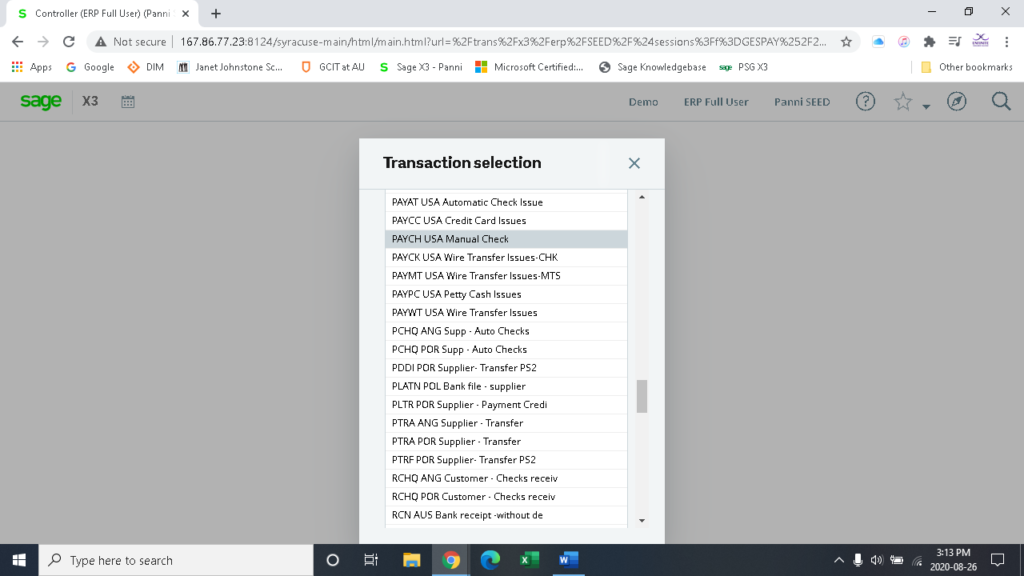 Applying Payments to Supplier BP Invoices - Panni Management