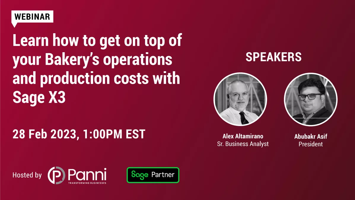 Mastering Bakery Operations: A Guide to Sage X3