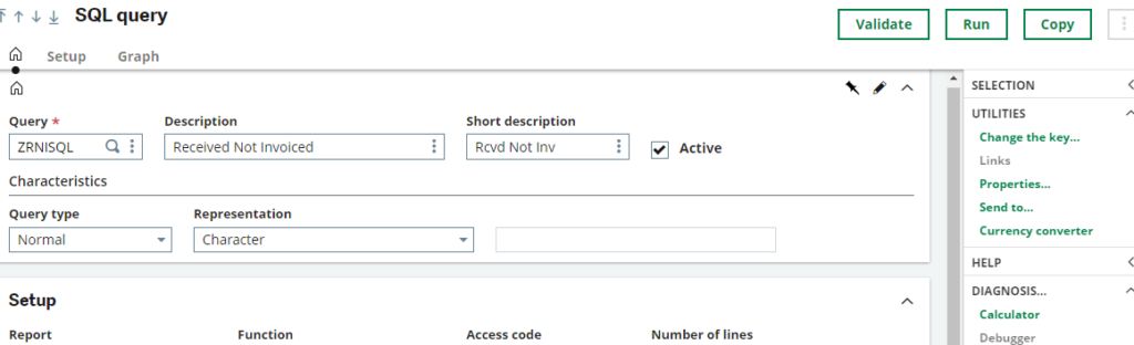 Sage X3 Purchase Order Reconciliation